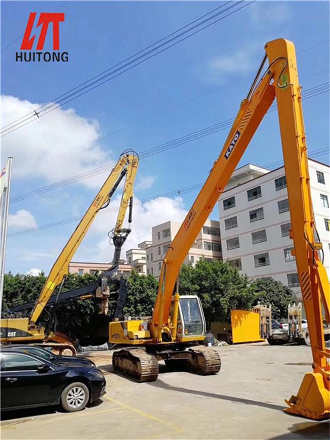 long reach fronts for hydraulic excavator