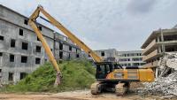 China High Strength Reinforced Demolition Boom & Arm 30Ton Excavator R300 DH300 EX300 for High Building Dismantling & Concrete Breaking for sale