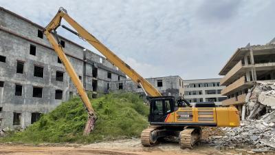 China Three Section High Reach Demolition Boom 35T Excavator PC330 PC350 CAT330 CAT336 SK330 SK350 ZX330 ZX350 DX340 R335 HX330 SY335 XE335 EC330 High Rise Factory Demolition Concrete Breaking for sale