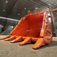 China High Strength Teeth Heavy Duty Rock Bucket For Demanding Applications for sale
