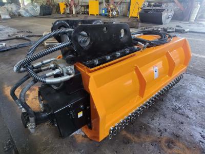 China Orange Heavy Duty Flail Mower With Mechanical Power Source - Cutting 600mm-2000mm ISO9001/CE Certified for sale