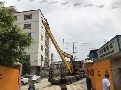 China Manufacturer Direct Supply 30-50Ton Excavator Telescopic Arm With 28M Customized Digging Depth Construction Speciatial Attachment for sale