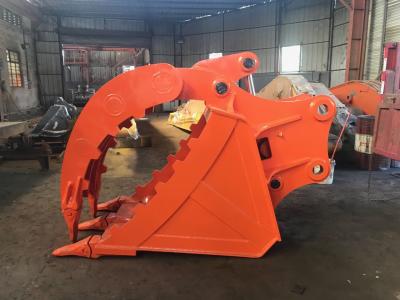 China Excavator Thumb Bucket Q355 NM400 20 Ton Excavator PC200 EX200 for Log Stone Construction Waste Handling for sale