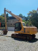 China 10-30 Meters Heavy Duty Excavator Boom Yellow OEM- Long Reach Extension for sale