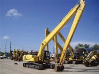 China 10-30 Meters Heavy Duty Excavator Boom Yellow OEM- Long Reach Extension for sale