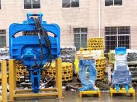 China HT350 Durable Hydraulic Pile Driving Hammer Fit 35-40T Excavator EX400 PC350 for Municipal & Rural Piling Projects for sale