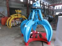 China Customized Excavator Orange Peel Grab for 5-9 Ton Excavators PC50 CX75 R60 Wear Resistant Hydraulic Orange Peel Grab for sale