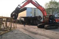 China Excavator bucket crusher 12-17 ton excavator stone crusher hydraulic stone breaker demolition excavator for sale