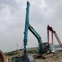 China Hydraulic Telescopic Boom Variable Length Digging Arm for 20-22Ton Excavator Municipal Deep Excavation Projects for sale
