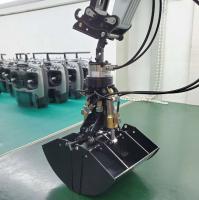 China Customize Excavator Hydraulic Clamshell Bucket 0.6m³ 6-10T Excavator PC60 SK100 for Dredging River Cleaning Earthmoving Work for sale