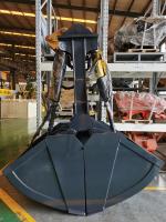 China Customize Excavator Hydraulic Clamshell Bucket 1m³ 17-20T Excavator PC200 SK200 for Dredging River Cleaning Earthmoving Work for sale