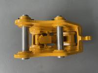 China Hydraulic Tilt Quick Hitch Tilting Quick Coupler 10-15T Excavator Fit PC110 PC130 CAT312 CAT313 DX130 SY135 XE135D EC120D EC140DL R130 HX130 SK130 Slope Grading Ditch Digging Pipeline Construction for sale