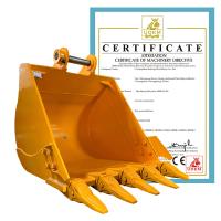 China Q355B Excavator Standard Bucket for 14 Ton Excavator Custom Color for sale