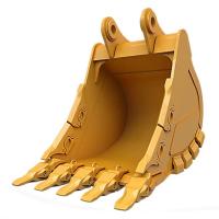 China 20-30ton Excavator Rock Bucket 0.8cbm Standard Capacity Q355B Steel for sale