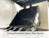 China Huitong Excavator Rock Bucket with Reversible Tips, 25 T Mining Bucket for Quarry/Demolition, OEM Available for sale