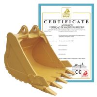 China Huitong Excavator Rock Bucket with Reversible Tips, 25 T Mining Bucket for Quarry/Demolition, OEM Available for sale