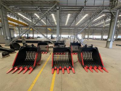 China Huitong Excavator Rock Bucket with Reversible Tips, 25 T Mining Bucket for Quarry/Demolition, OEM Available for sale
