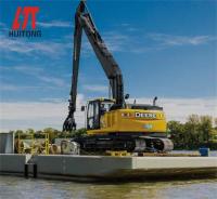 China Huitong Long Reach Boom&Arm for 35-45 Ton Excavator Heavy Duty Steel for Dredging/Demolition for sale