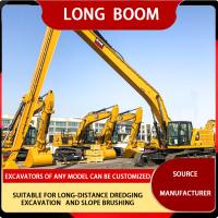 China EXCAVATOR Long Reach Boom for PC200/CAT320 15.4m for Slope Shaping/River Dredging/ Extended Reach Excavation/Revetment Work for sale