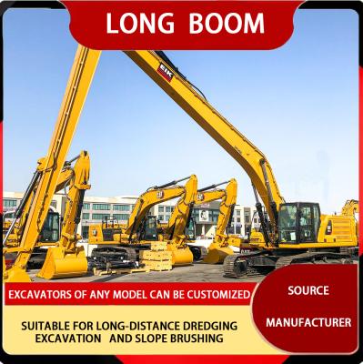China EXCAVATOR Long Reach Boom for PC200/CAT320 15.4m for Slope Shaping/River Dredging/ Extended Reach Excavation/Revetment Work for sale