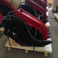 China Q355 NM400 Excavator Thumb Bucket 20 Ton Excavator PC200 SY200 XE200 CLG920 ZX200 SK200 EC210 DH215 for Log Stone Construction Waste Handling for sale