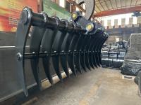 China Customized Excavator Rake for 30 Ton Excavator SY300 XE305 CLG930 ZX300 EC330 DX300 for Vegetation Cleaning Earthmoving Projects for sale
