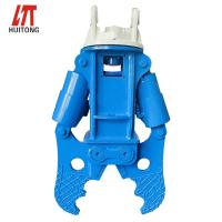 China HYDRAULIC Shear 12-15 Ton Excavator PC200/CAT320 Hydraulic Metal Cutting Shear for Demolition&Scrap Metal Cutting for sale