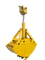 China Factory Supply Excavator Hydraulic Clamshell Bucket HUITONG High Quality Q355B Material 21-24Ton 1.2m for Material Re-handling/Foundation Excavation/Ship Hold Loading & Unloading for sale