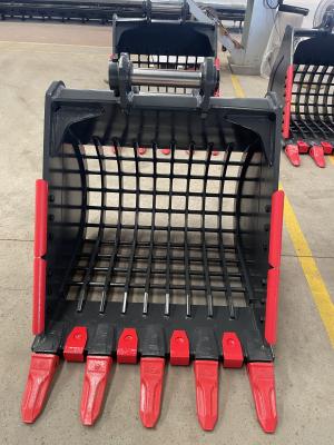 China EXCAVATOR Skeleton Bucket for PC250/CAT325 1.2cbm for Gravel Grading/Material Sorting & Screening/Separating Rocks From Topsoil for sale