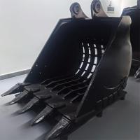 China EXCAVATOR Skeleton Bucket for PC300/CAT330 1.4cbm for Gravel Grading/Material Sorting & Screening/Separating Rocks From Topsoil for sale