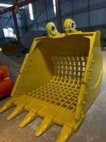 China EXCAVATOR Skeleton Bucket for PC200/CAT320 0.9cbm for Gravel Grading/Material Sorting & Screening/Separating Rocks From Topsoil for sale