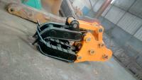 China Q355 5Ton Excavator Manual Type Log Grapple Customized High Effiiciency Wood Grapple Product for Q355B/NM400/HARDOX450 for sale