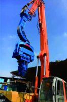 China Heavy Duty Reinforced Piling Boom Arm for 30 to 38 Ton PC300 EX350 Excavators for Foundation Piling and Solar Post Installation for sale