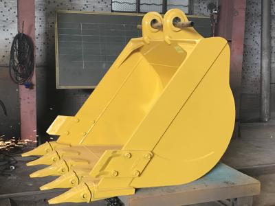 China Heavy Duty PC100 Excavator Rock Bucket 0.2m3 for Drilling for sale