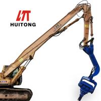 China ZX240 ZX500 Excavator Pile Hammer Customised Color for sale