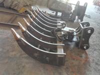 China Heavy Duty Mini Digger Land Rake Customized Size For Smashing Hard Substances for sale