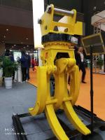 China 8Ton Excavator Manual Grapple With Double Cylinder Hot Sale Excavator Attachment With High Standard Quality Control for sale