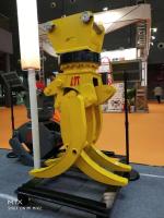 China 8Ton Excavator Manual Grapple With Double Cylinder Hot Sale Excavator Attachment With High Standard Quality Control for sale