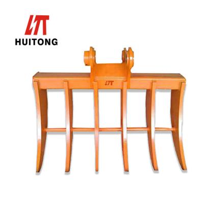 China Digging Mud 5 Ton Excavator Brush Rake For Hyundai R210-9 for sale