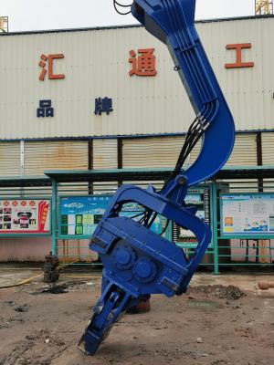 China Good Stability Hydraulic Pile Hammer Blue Color With ISO 9001 CertifiPCion for sale
