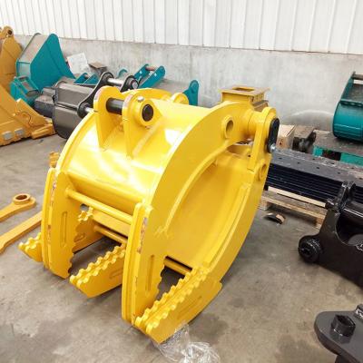 China High Power Mechanical Grapple Non Rotatable Simple Structure Low Failure Rate for sale