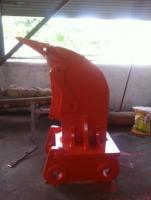 China Alloy Steel Excavator Stump Ripper , Single Shank Ripper With Hard Material for sale