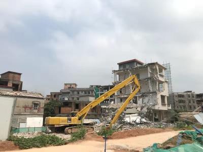 China PC450 Excavator High Reach Demolition Boom With ISO 9001 CertifiPCion for sale