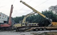 China Sales Promotion High Efficiency Customization Overlength Long Boom Clamshell Telescopic Arm For SANY SY245/SY265/SY335 for sale