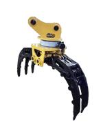 China Q355B NM360 50t Excavator Rotating Hydraulic Grapple for sale