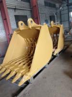 China 22Ton PC220 Customized Q355B Excavator Bucket 1.1M3 Skeleton Bucket For Cannel Cleaning for sale