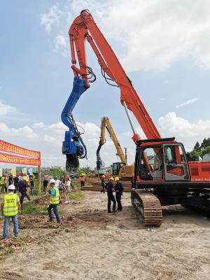 China 50T 15M HITACH Excavator Piling Boom For Pileworks for sale