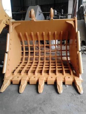 China Wholesale Customized Ultra-Large Capacity Excavator Rock Skeleton Bucket With Low Price for sale