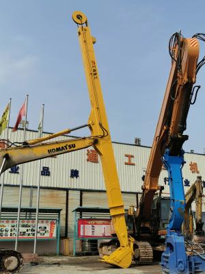China Factory Direct Sale High Efficiency Customization Overlength Long Boom Clamshell Telescopic Arm For Excavator for sale