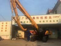 China Steel 18M Excavator Piling Boom For Pileworks for sale